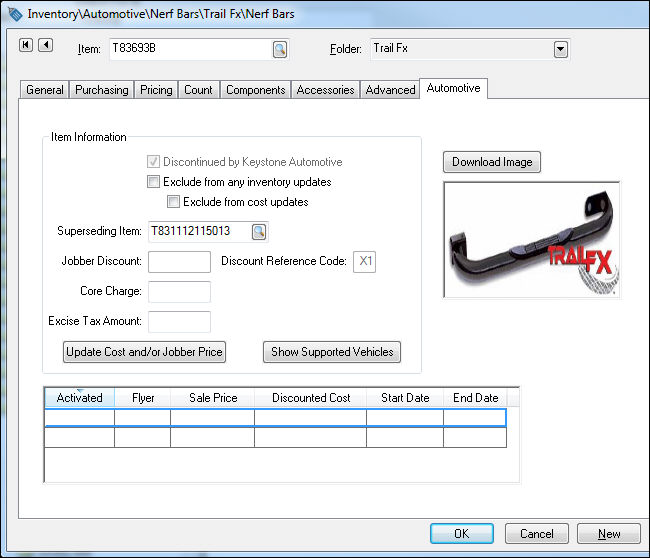 Graphics of Keystone Parts
