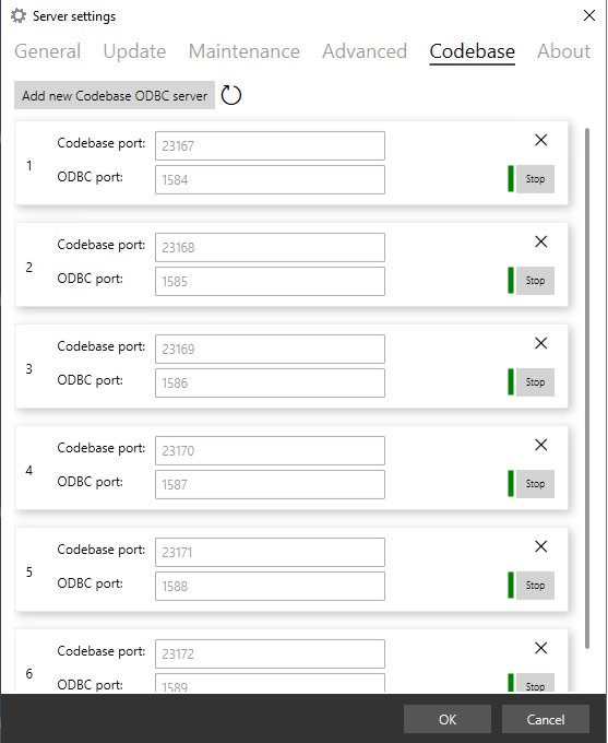 Multiple Codebase Services