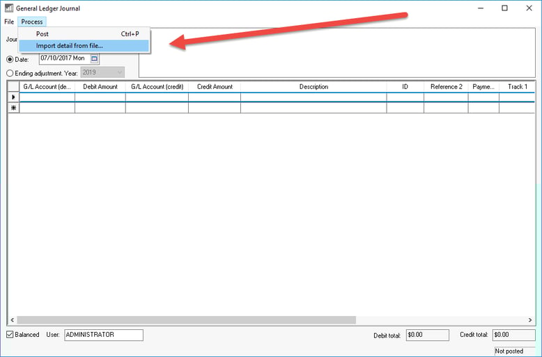 Import Document Details