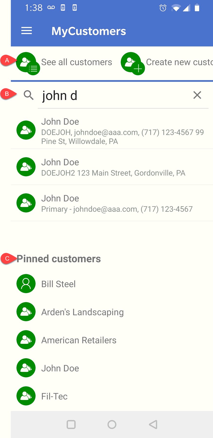MyCustomer App