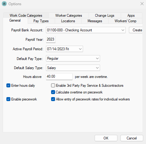 Piecework Payroll Processing Overview
