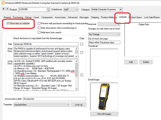 Answering Questions about EBMS Ecommerce