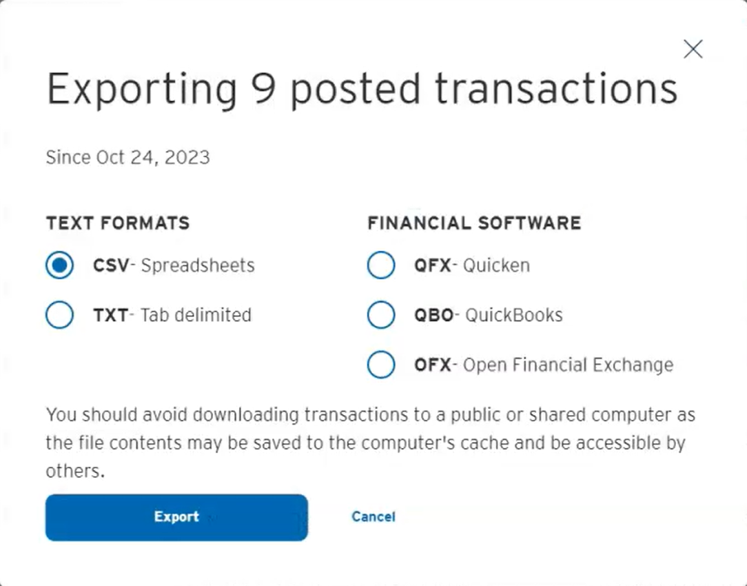 Manual Feed (Bank File Import)
